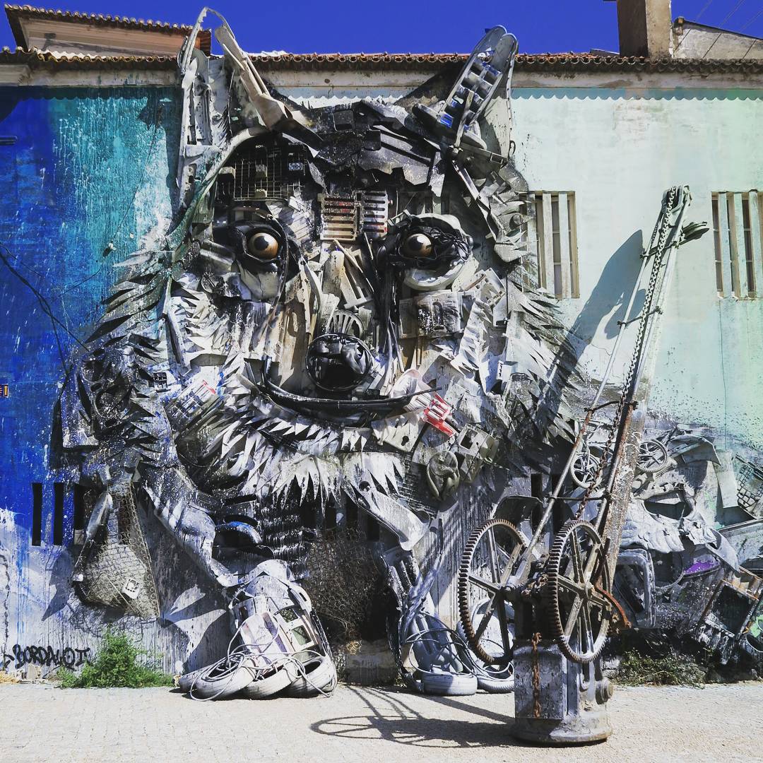 Recycling Through Street Art - Neworld